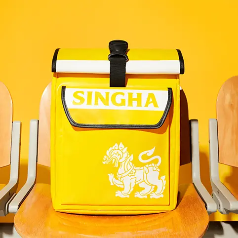 Singha Cooler Bag กระเป๋าเป้เก็บความเย็น